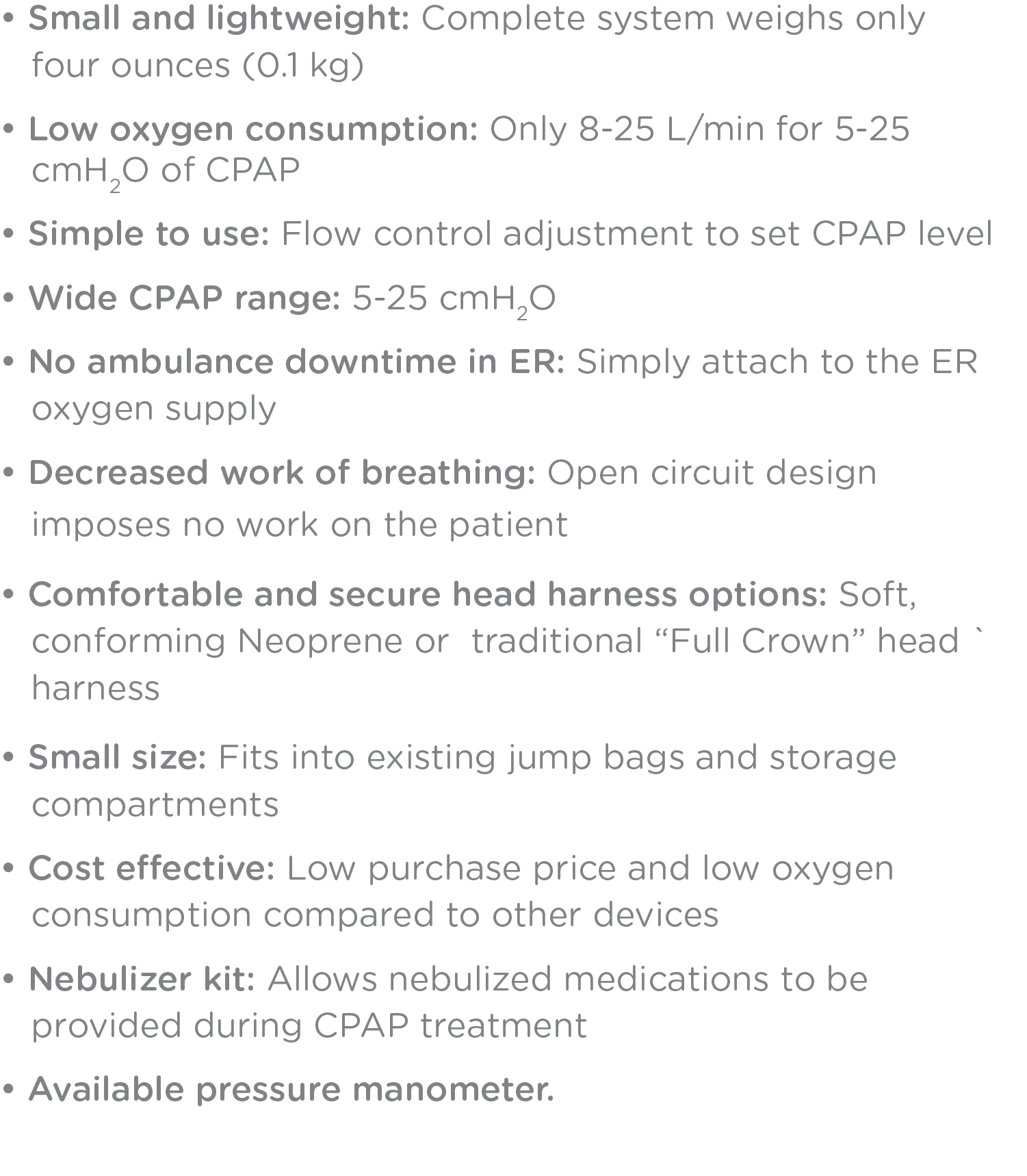 Single-Use CPAP for CHF: Continuous Positive Airway Pressure ...