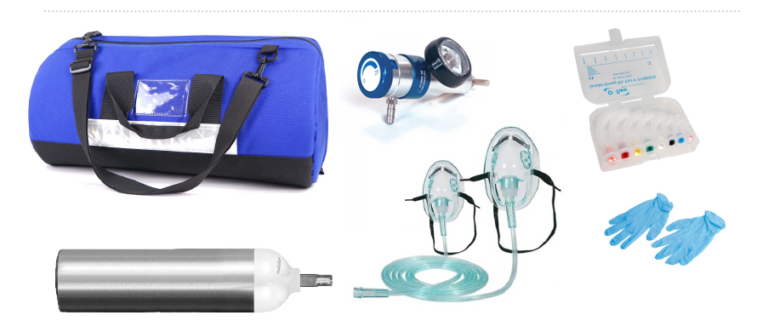 O-Two Demand Valve Resuscitator and Oxygen Therapy Kits